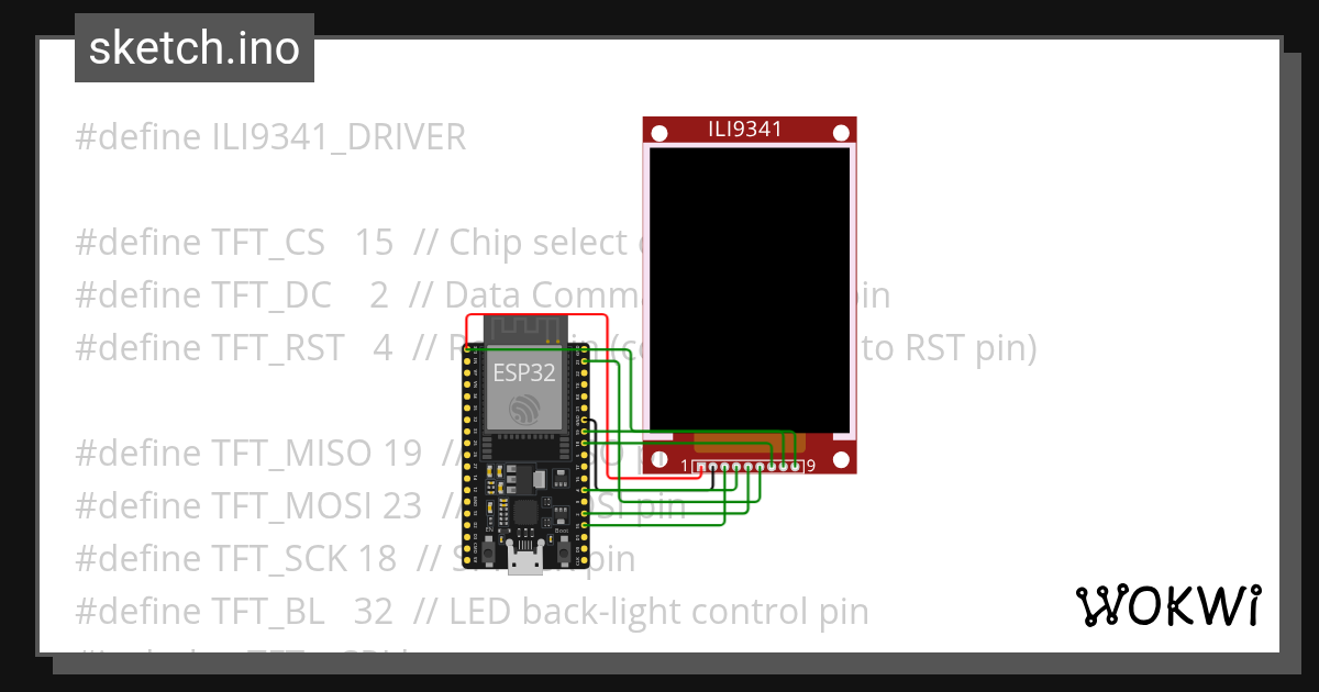 tft - Wokwi ESP32, STM32, Arduino Simulator
