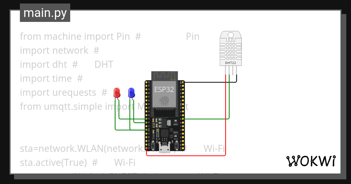 Lab6 - Wokwi ESP32, STM32, Arduino Simulator