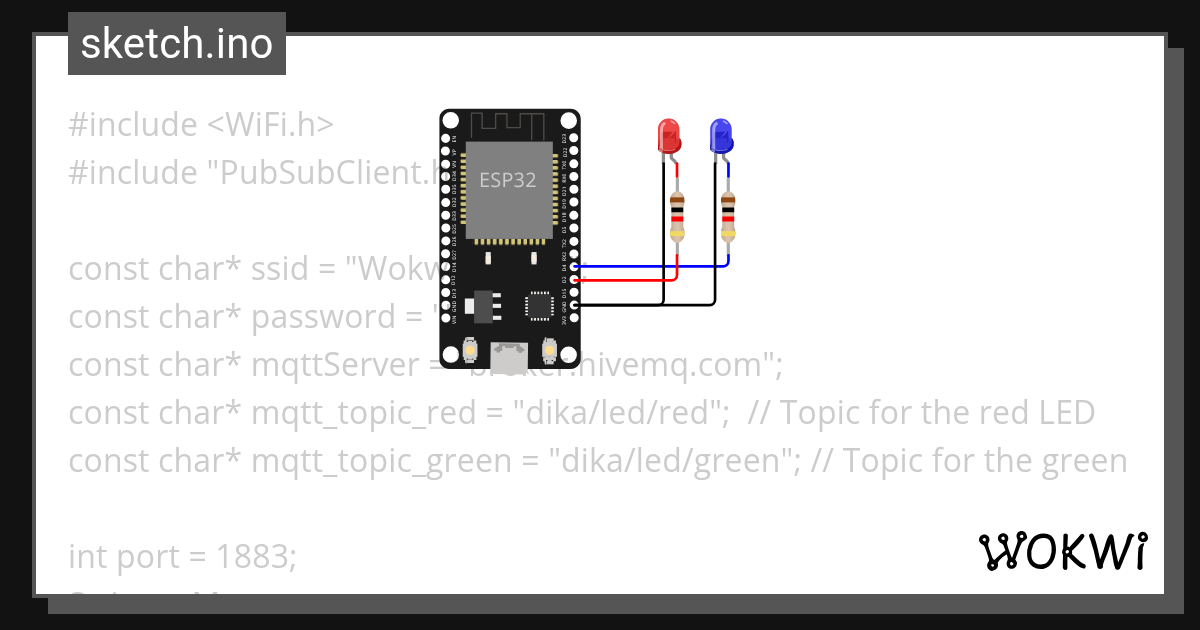Wokwi - Online ESP32, STM32, Arduino Simulator