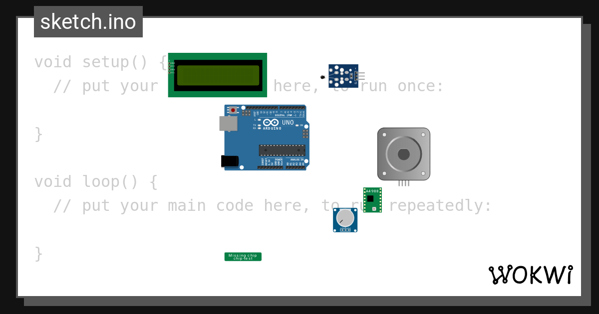test - Wokwi ESP32, STM32, Arduino Simulator test - Wokwi ESP32, STM32, Arduino Simulator