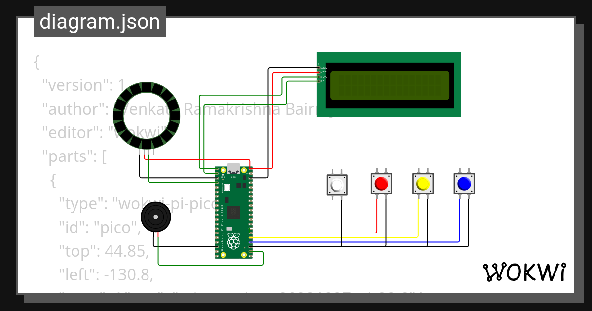 Venkata lab 1 - Wokwi ESP32, STM32, Arduino Simulator