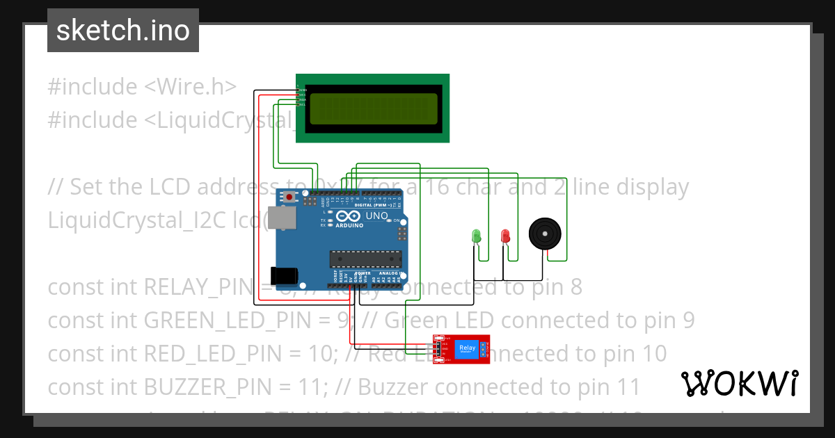 simple timer using arduino - Wokwi ESP32, STM32, Arduino Simulator