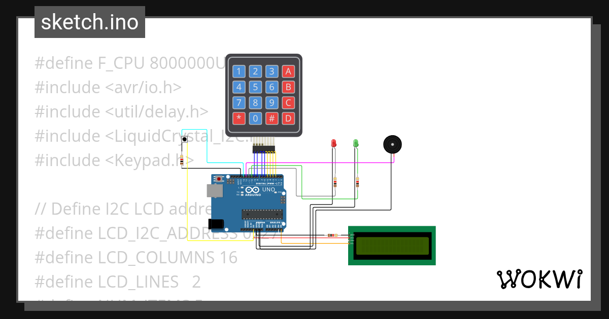 Embedded_System_Project - Wokwi ESP32, STM32, Arduino Simulator