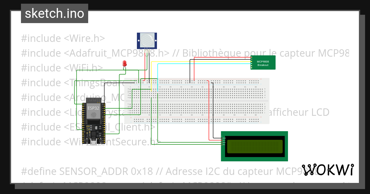 dali pfe Copy test led - Wokwi ESP32, STM32, Arduino Simulator