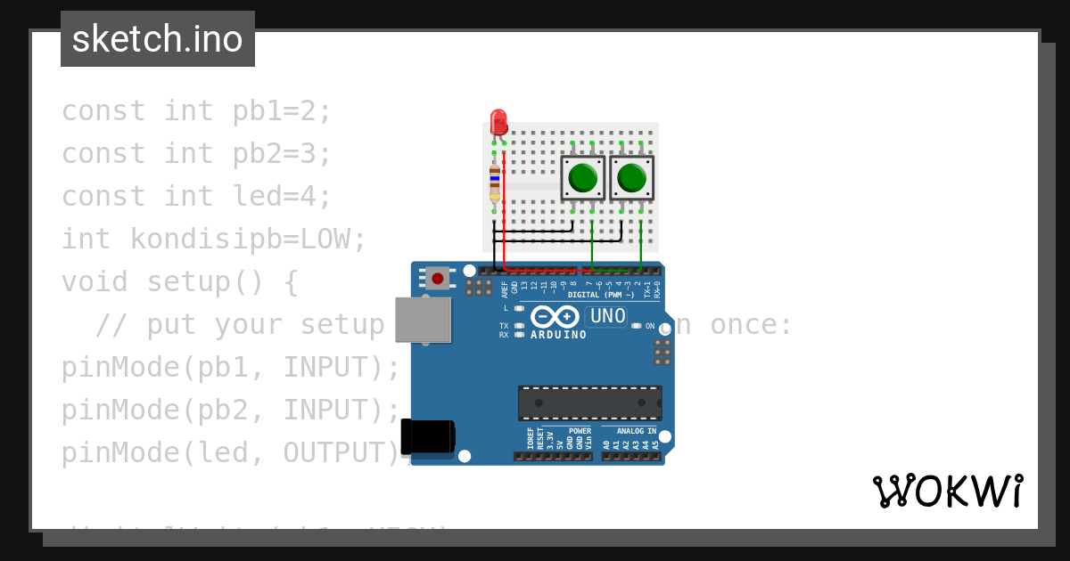 Led Pb Kunci Wokwi Esp32 Stm32 Arduino Simulator 6648