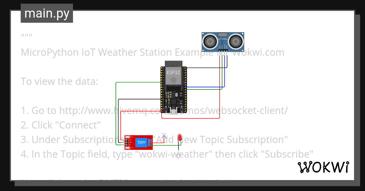 FullStack IoT - Wokwi ESP32, STM32, Arduino Simulator