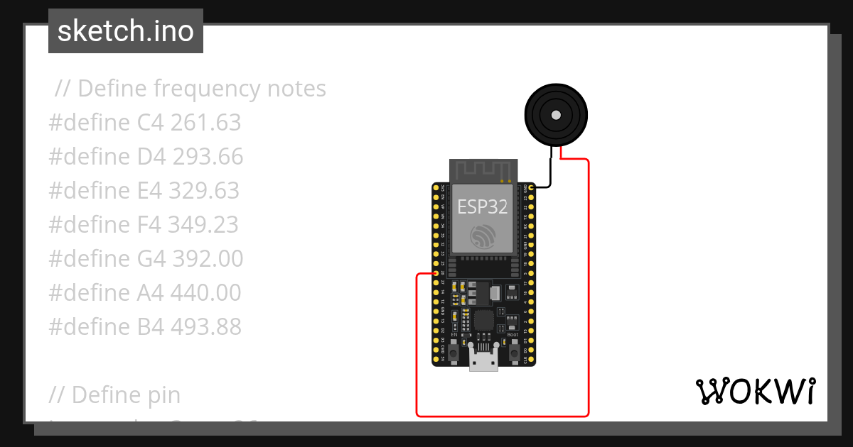 song - Wokwi ESP32, STM32, Arduino Simulator