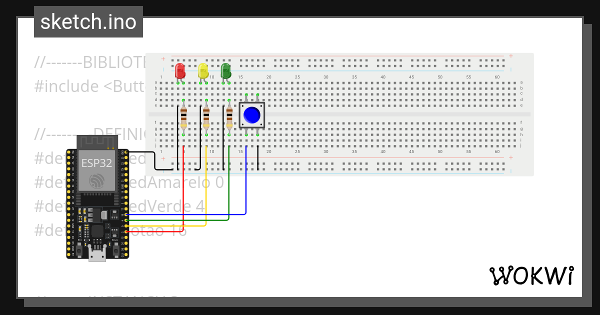 semaforo Copy - Wokwi ESP32, STM32, Arduino Simulator