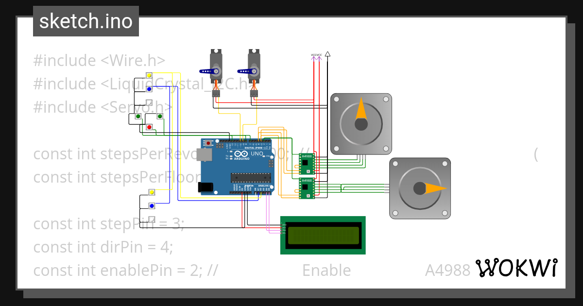 Project New - Wokwi ESP32, STM32, Arduino Simulator