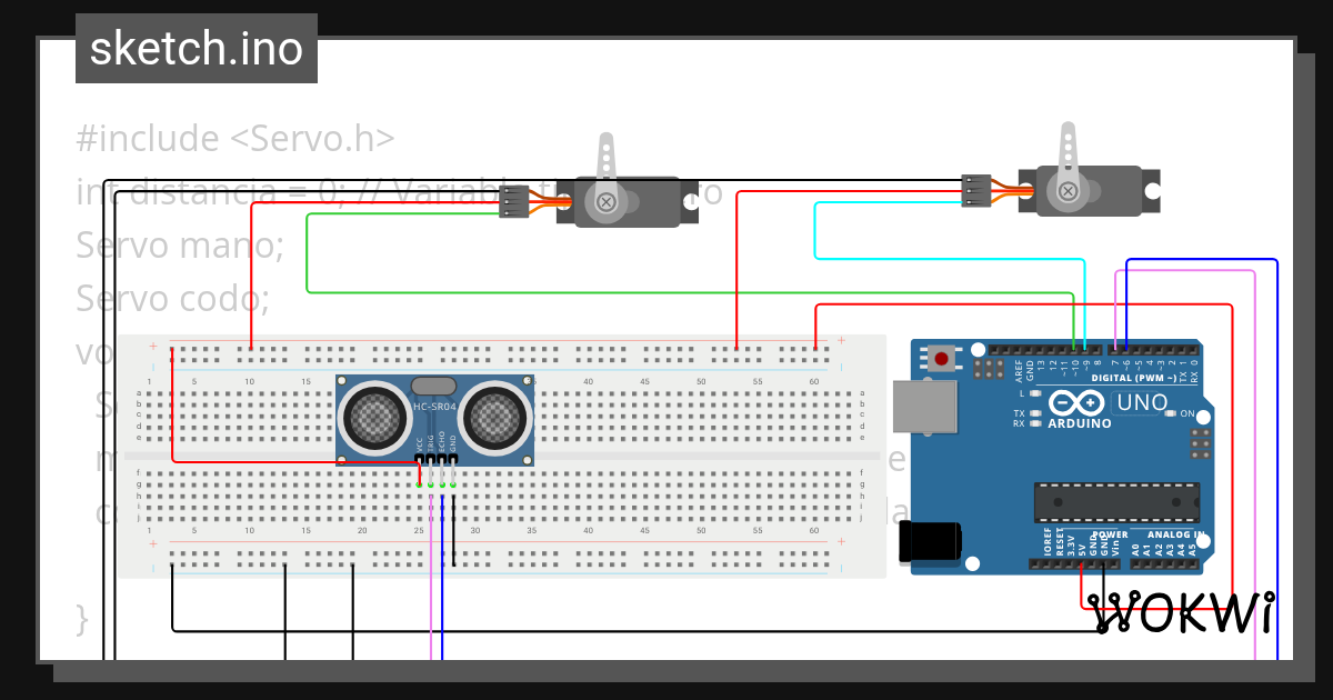 ServoMotor - Wokwi ESP32, STM32, Arduino Simulator