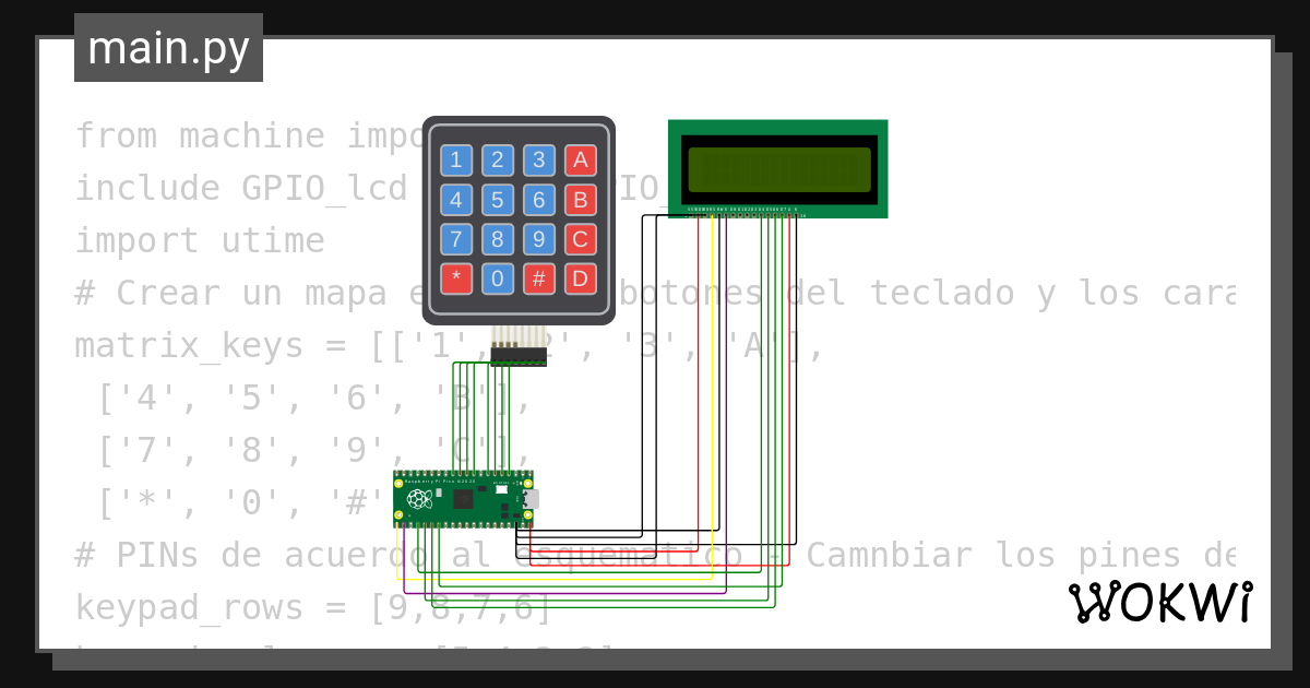 Contraseña Wokwi Esp32 Stm32 Arduino Simulator