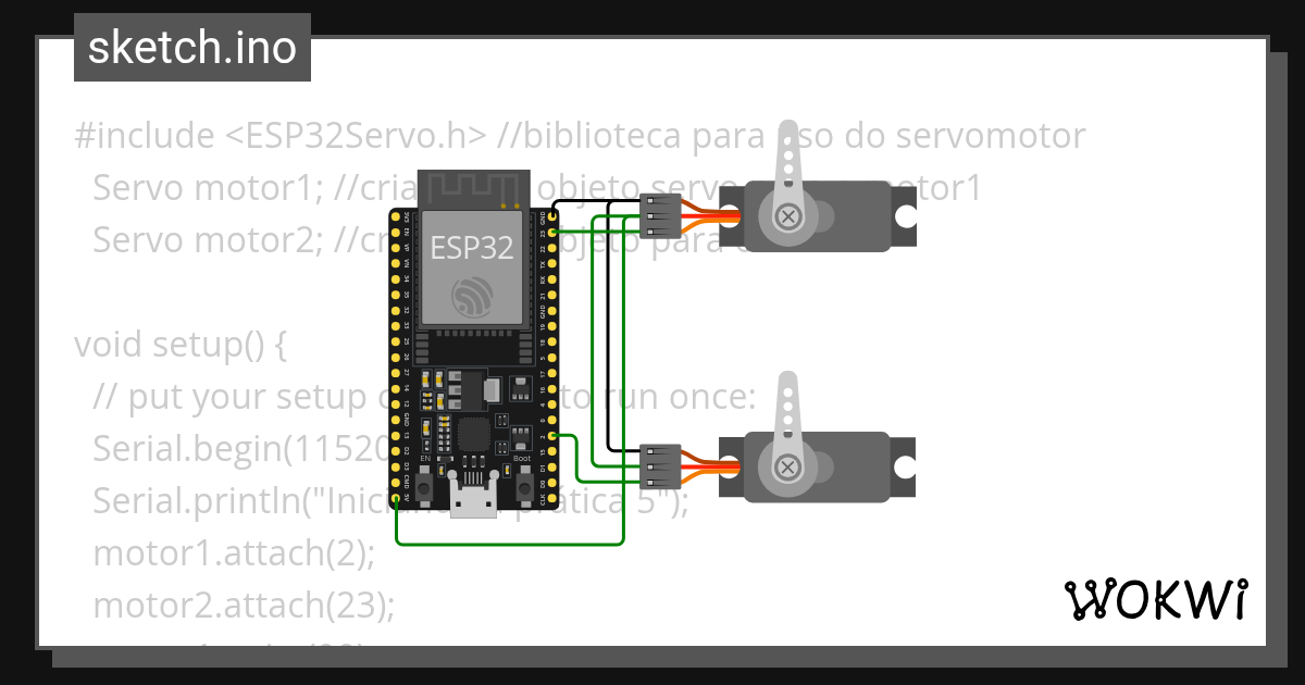 servo - Wokwi ESP32, STM32, Arduino Simulator