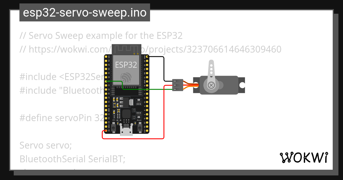 Servo Wokwi Esp32 Stm32 Arduino Simulator 8127