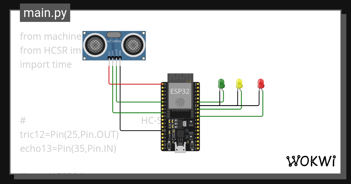 distance Copy - Wokwi ESP32, STM32, Arduino Simulator