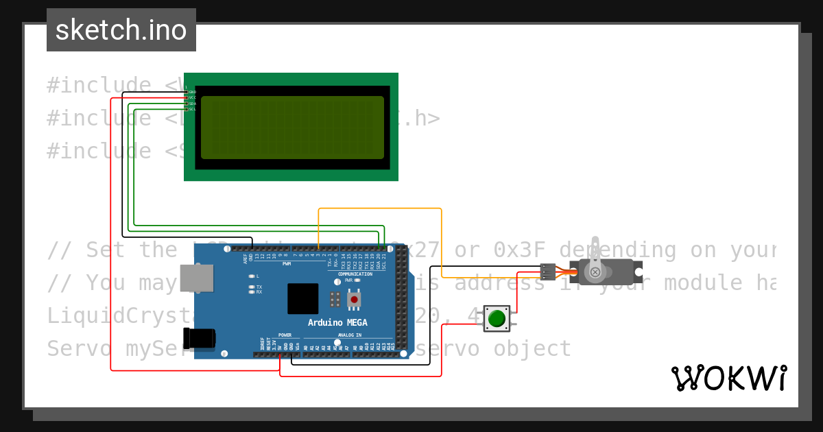 Servo M1 Wokwi Esp32 Stm32 Arduino Simulator