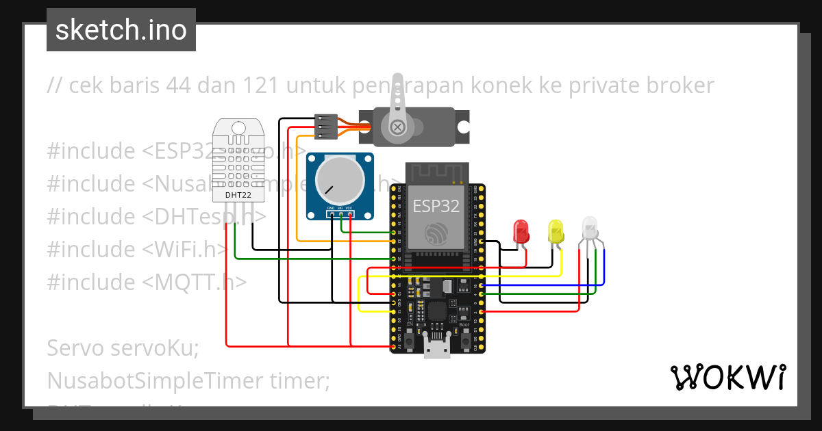 Wokwi - Online ESP32, STM32, Arduino Simulator