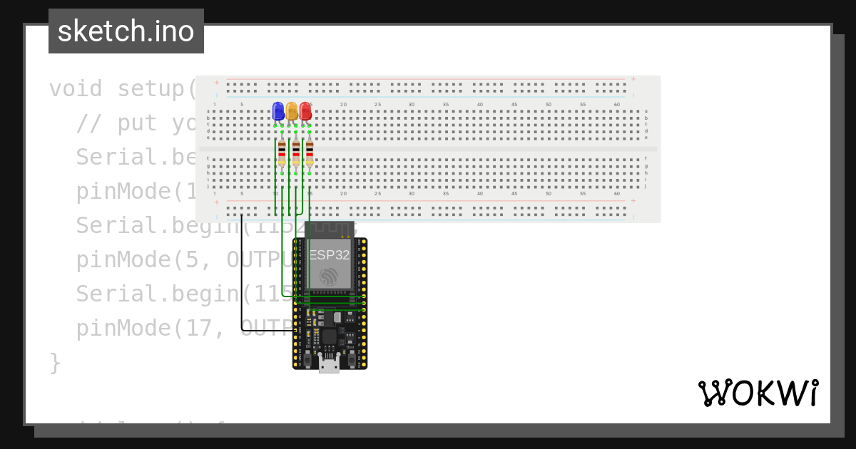 Lab1 Wokwi Esp32 Stm32 Arduino Simulator