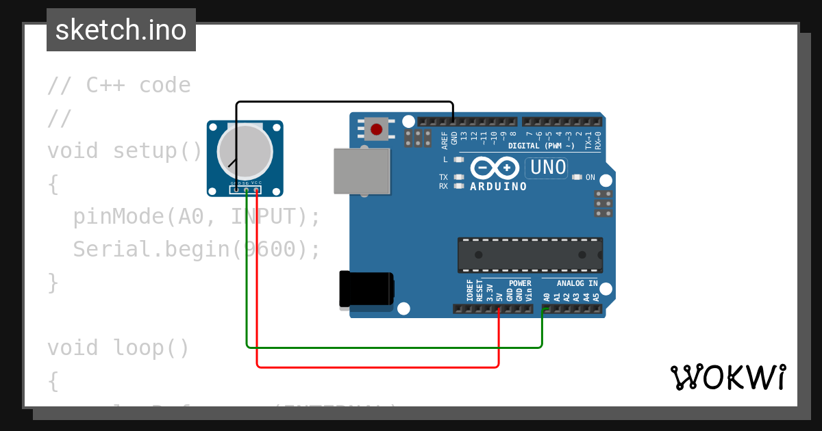 External Vref Adc Wokwi Esp32 Stm32 Arduino Simulator