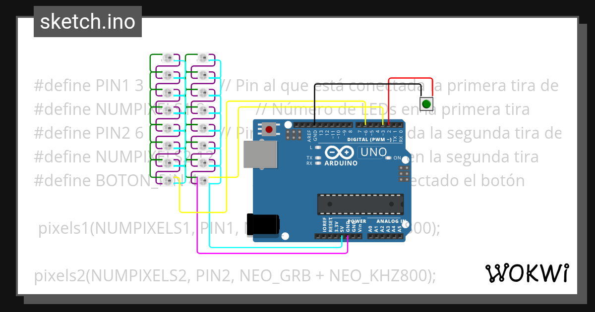 neopix vale - Wokwi ESP32, STM32, Arduino Simulator