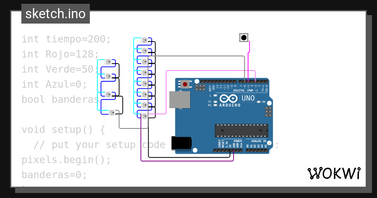 Neopix Vale Wokwi Esp32 Stm32 Arduino Simulator 5238