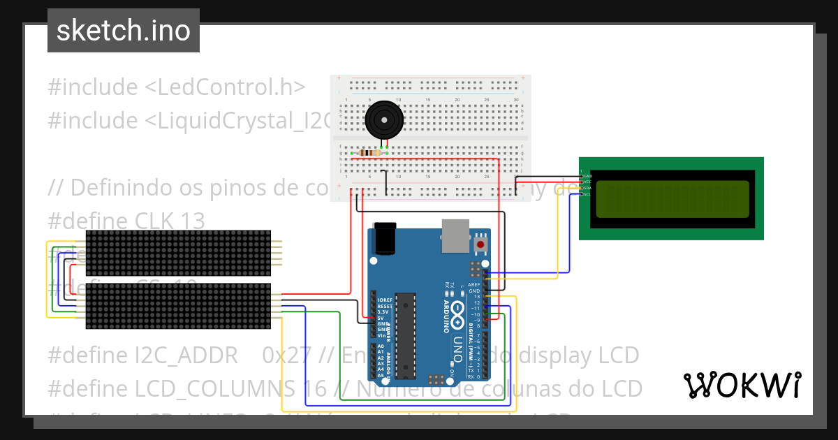 semaforo challange - Wokwi ESP32, STM32, Arduino Simulator