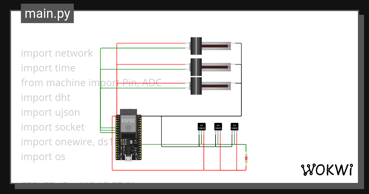 ESP32 multiple prueba - Wokwi ESP32, STM32, Arduino Simulator