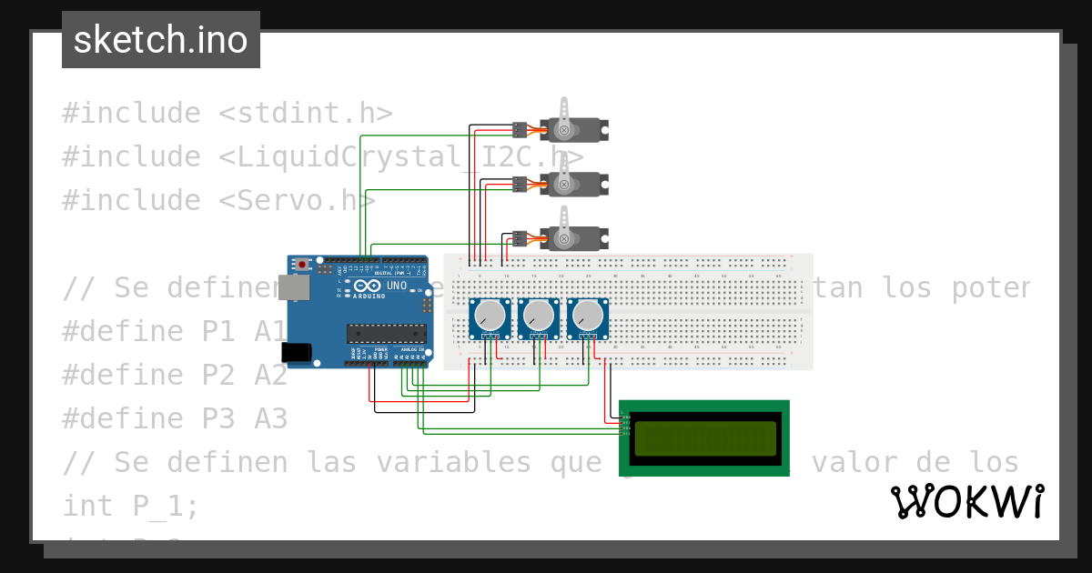 Proyecto 2 C2 Wokwi Esp32 Stm32 Arduino Simulator 