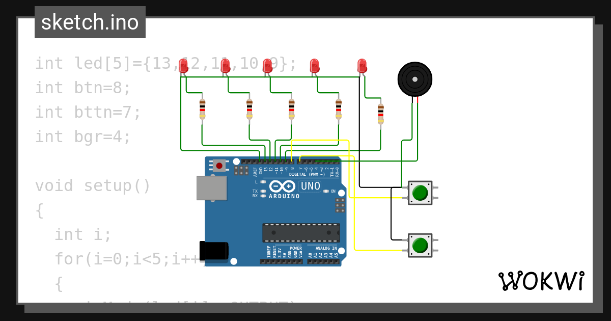 Dual Btn Tracing Std Wokwi Esp32 Stm32 Arduino Simulator 