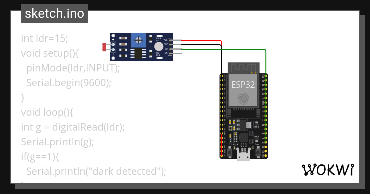 IR sensor Copy - Wokwi ESP32, STM32, Arduino Simulator IR sensor Copy - Wokwi ESP32, STM32, Arduino Simulator
