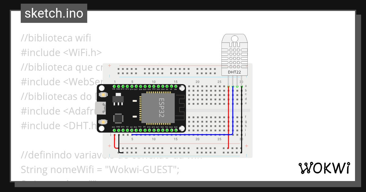 11_webserver_DHT - Wokwi ESP32, STM32, Arduino Simulator