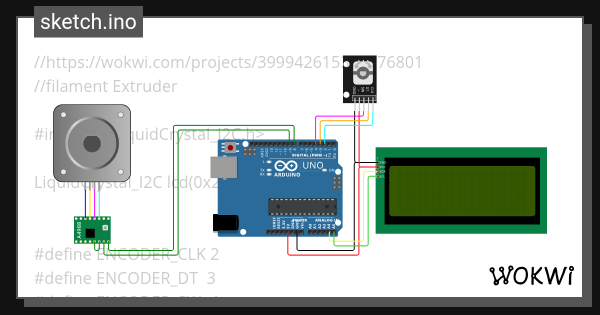 Display Menu - Wokwi ESP32, STM32, Arduino Simulator