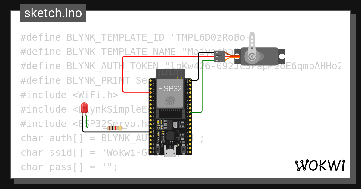 Wifi Blynk Mai Wokwi Esp32 Stm32 Arduino Simulator
