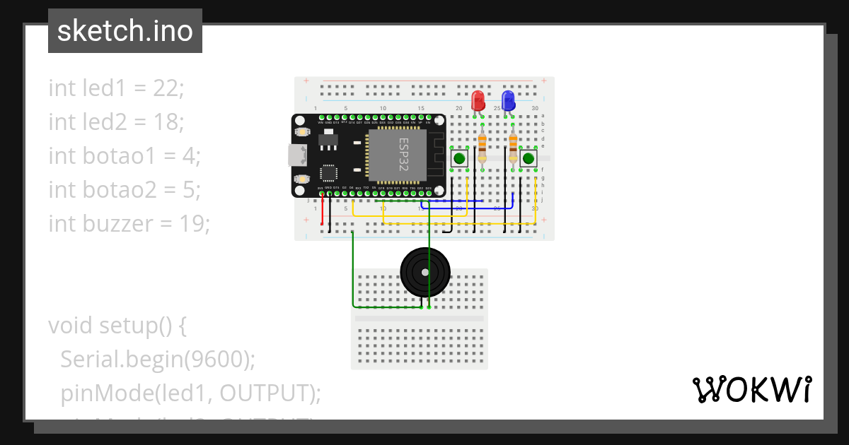 11_Passa_Repassa - Wokwi ESP32, STM32, Arduino Simulator