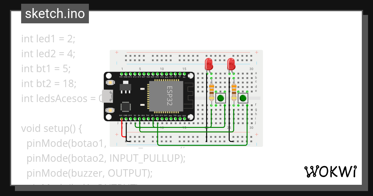 11_PASSA_REPASSA - Wokwi ESP32, STM32, Arduino Simulator