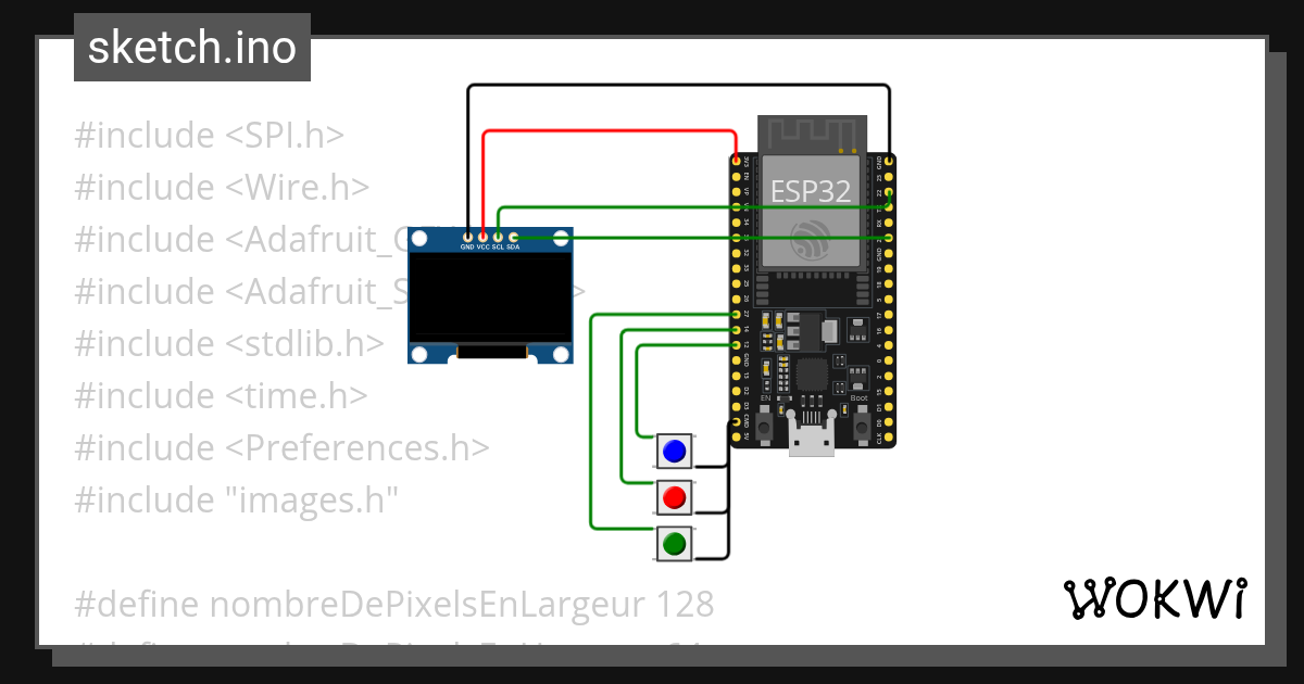 tamagotchi - Wokwi ESP32, STM32, Arduino Simulator