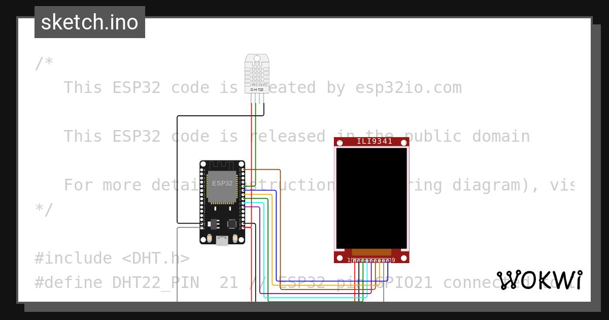 Lcd In Embedded Project Wokwi Esp32 Stm32 Arduino Simulator 8673