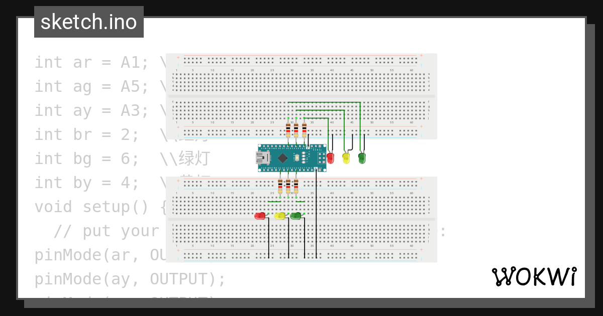 Trafficlight2 Wokwi Esp32 Stm32 Arduino Simulator 5918
