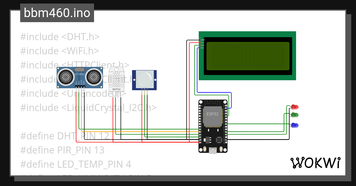 Whatsapp with mqtt - Wokwi ESP32, STM32, Arduino Simulator