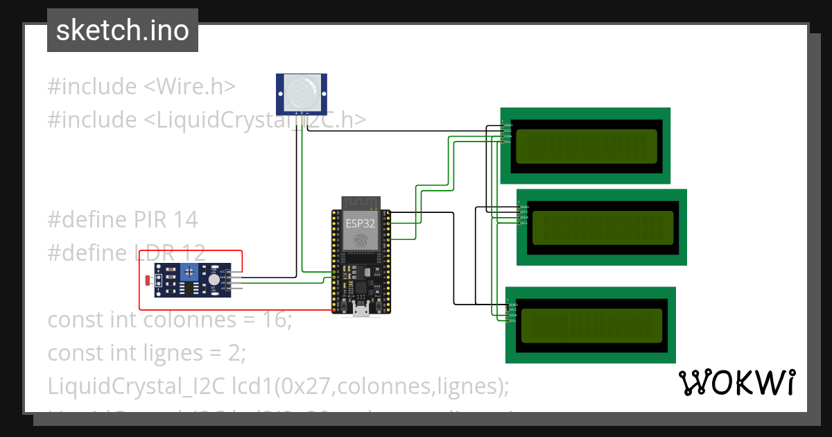 TP Multi tâche - Wokwi ESP32, STM32, Arduino Simulator