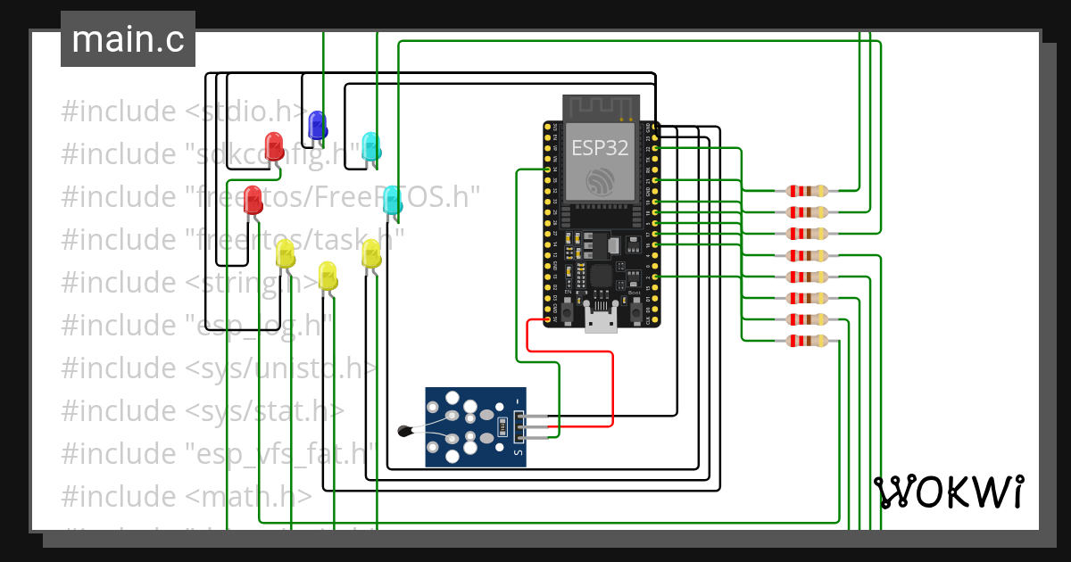 GPIO_E1 - Wokwi ESP32, STM32, Arduino Simulator