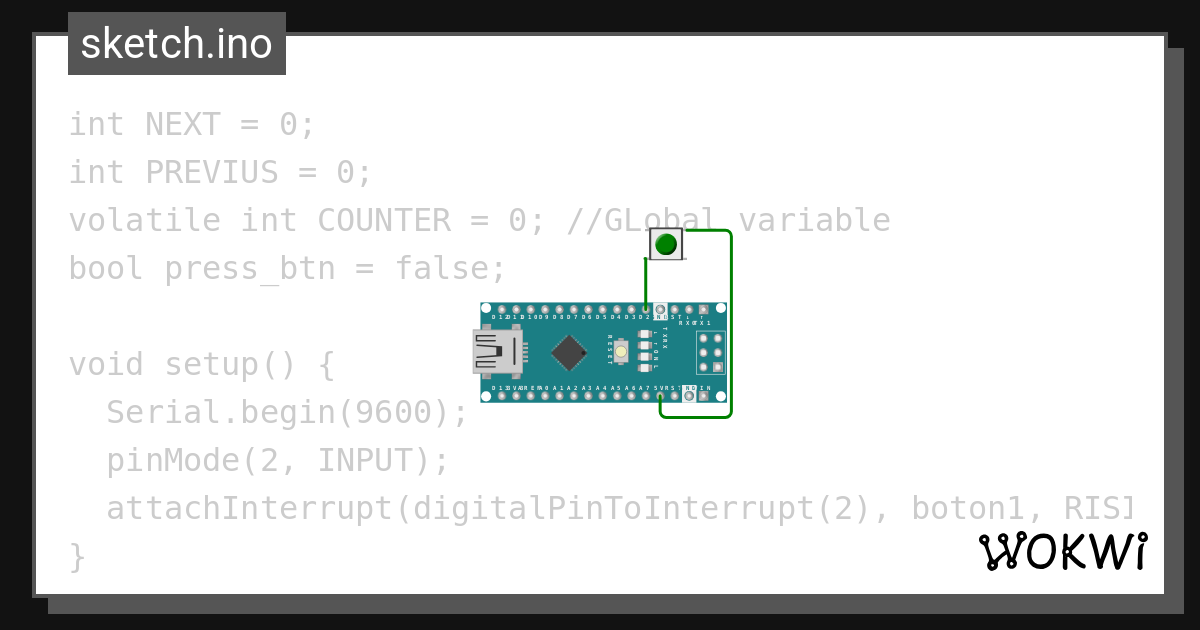 Simled2 Wokwi Esp32 Stm32 Arduino Simulator 