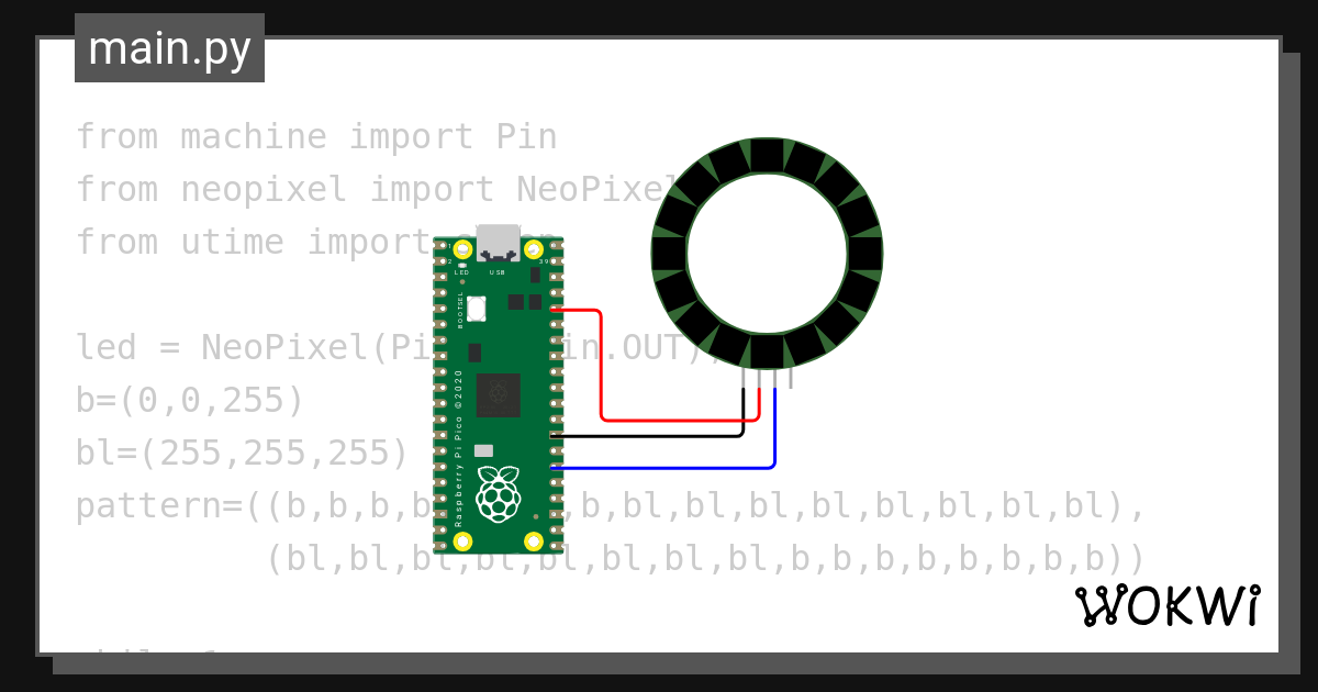 Neopixel Wokwi Esp32 Stm32 Arduino Simulator 5594