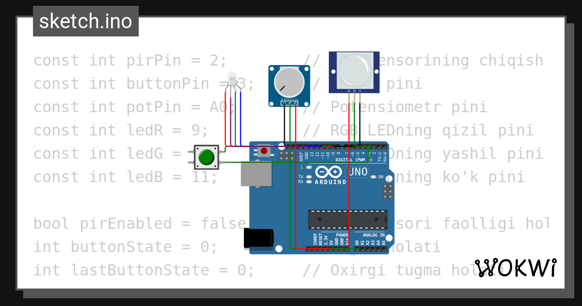 Harakat Sensori Wokwi Esp32 Stm32 Arduino Simulator 4427
