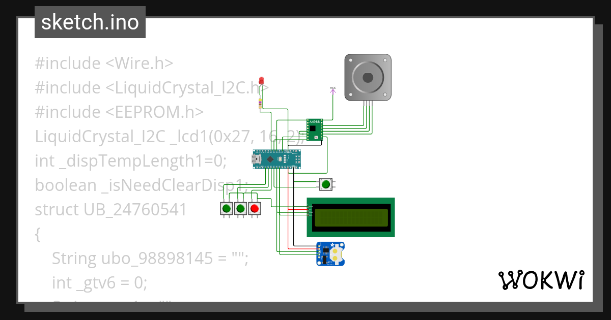Step Motor 1 - Wokwi ESP32, STM32, Arduino Simulator