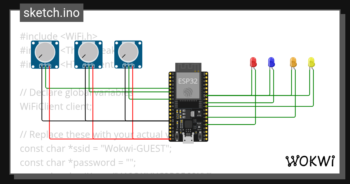Water Quality monitoring in aquaculture by Muthupandi Copy (3) - Wokwi ESP32, STM32, Arduino ...