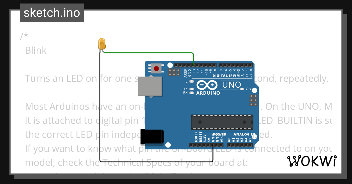 led_blink1 Copy - Wokwi ESP32, STM32, Arduino Simulator
