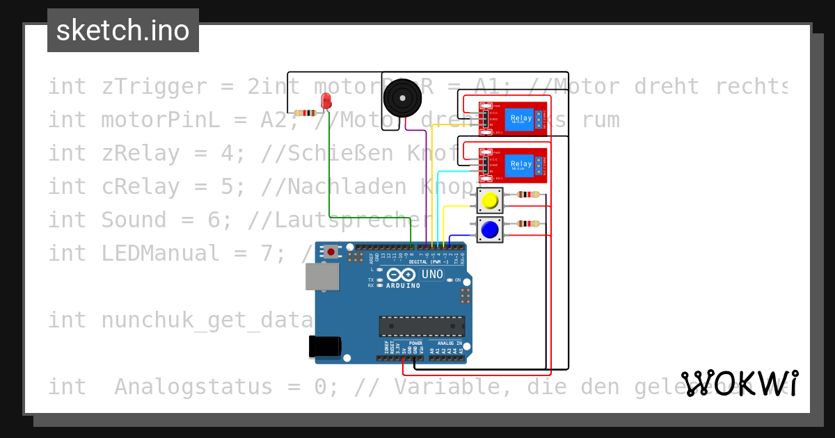 Gun Wokwi Esp32 Stm32 Arduino Simulator 