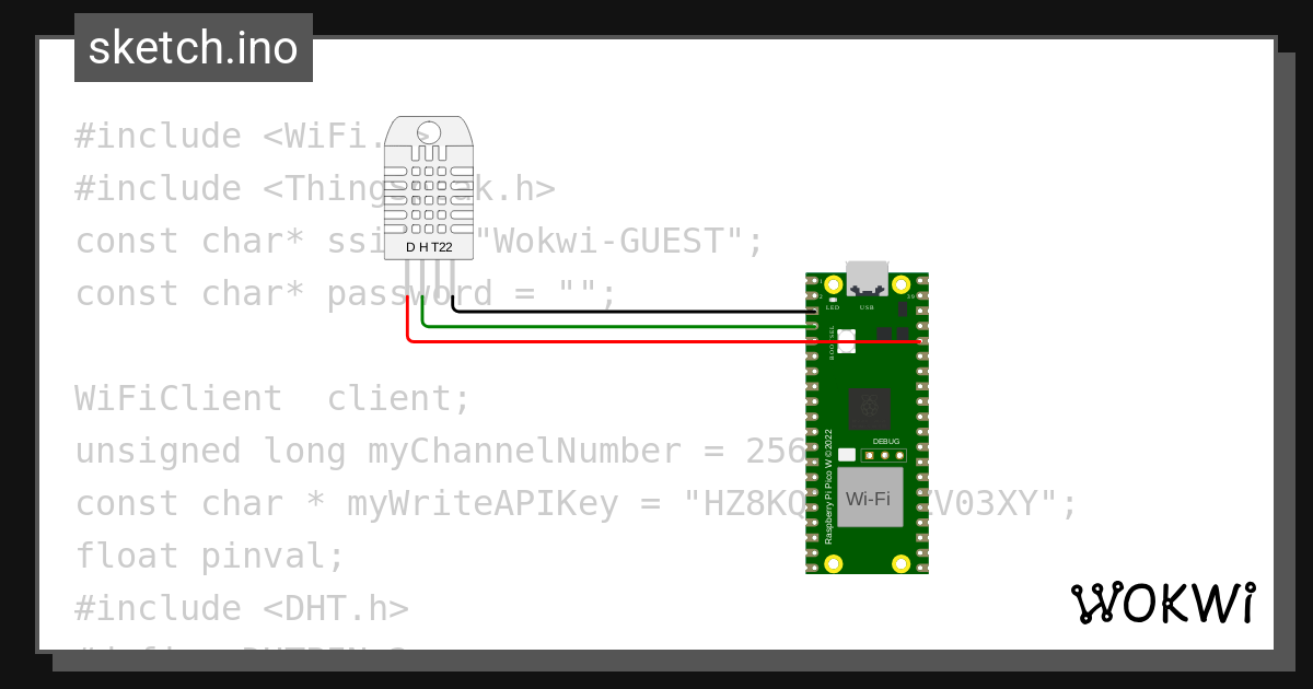 Thingspeak Wokwi Esp32 Stm32 Arduino Simulator