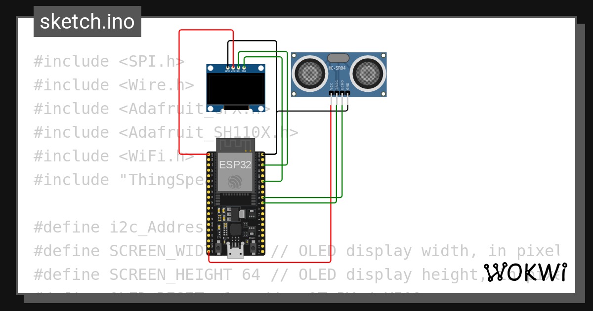 โปรเจค Wokwi Esp32 Stm32 Arduino Simulator 2056