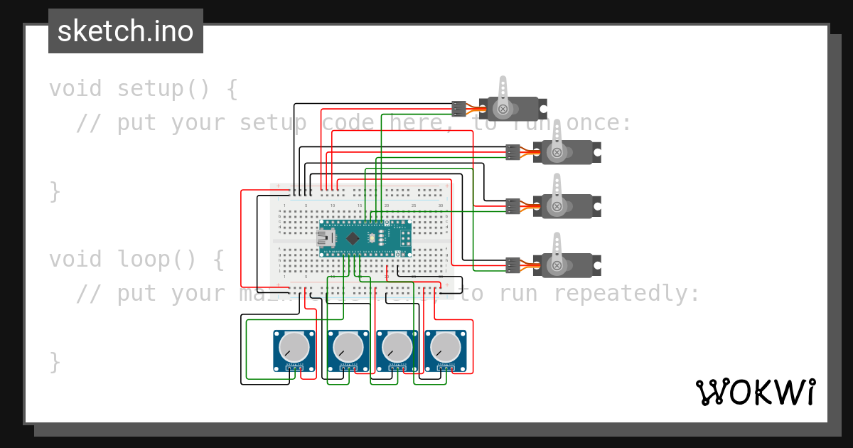 Brazo Samuel Wokwi Esp32 Stm32 Arduino Simulator 8596